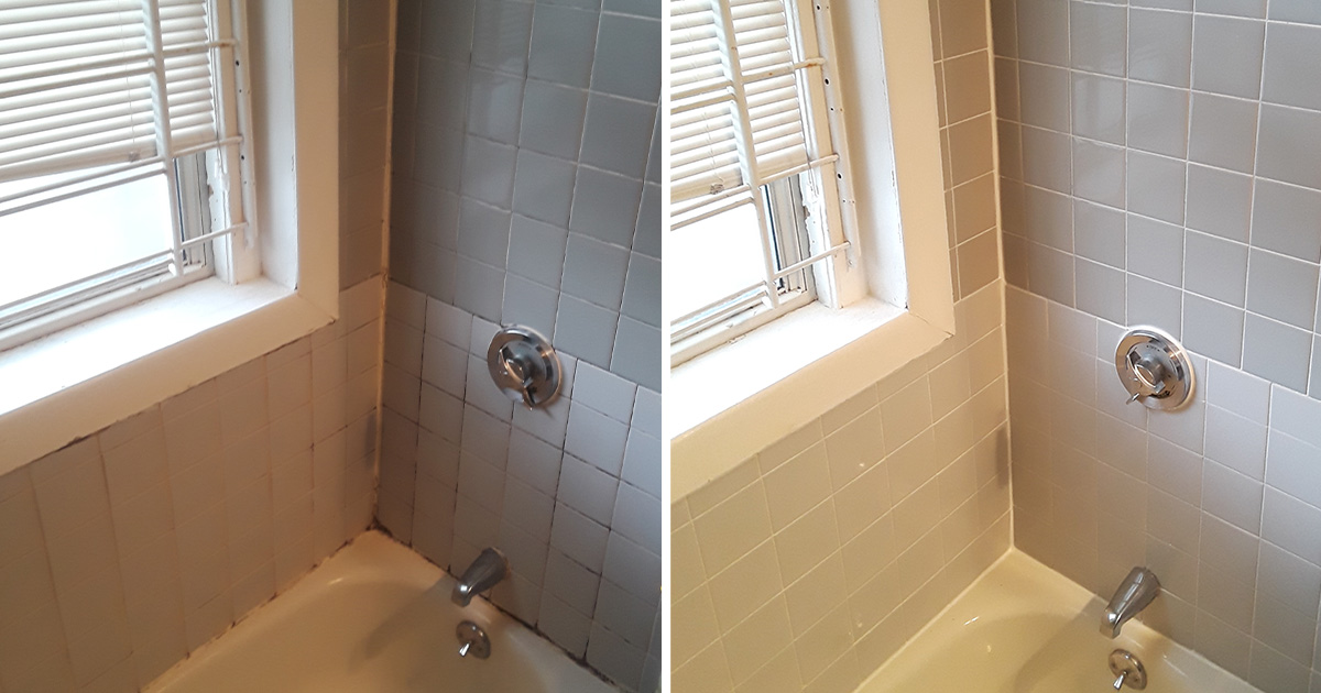 Our Techs Provided Their Caulking Services To Restore This Shower in ...
